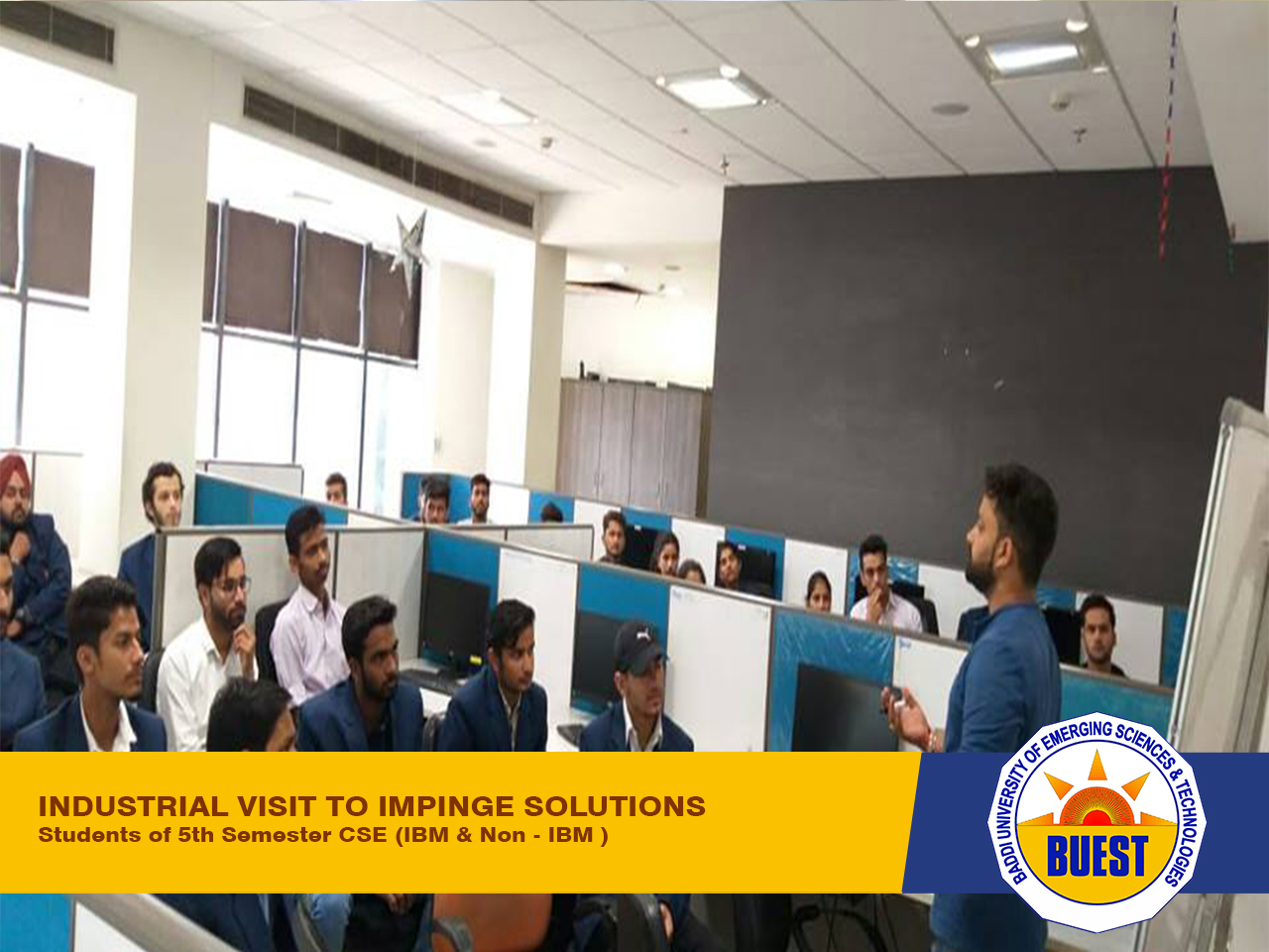Industrial Visit of 5th Semester Computer Science & Engineering Students
