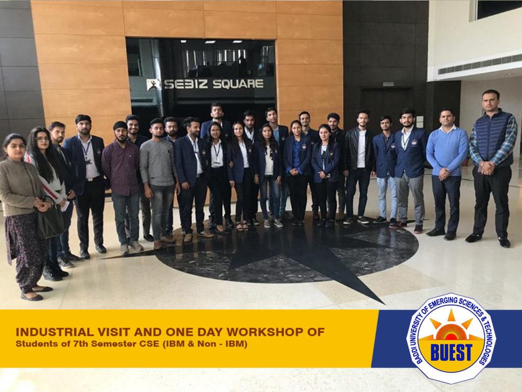 Industrial Visit of 7th Semester Computer Science & Engineering Students